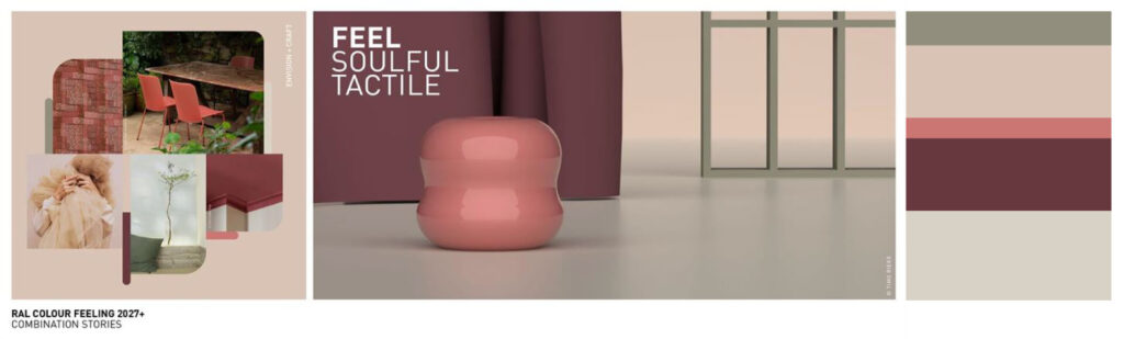 Vision and creativity in the study of colour RAL 2027+ - Renner Italia
